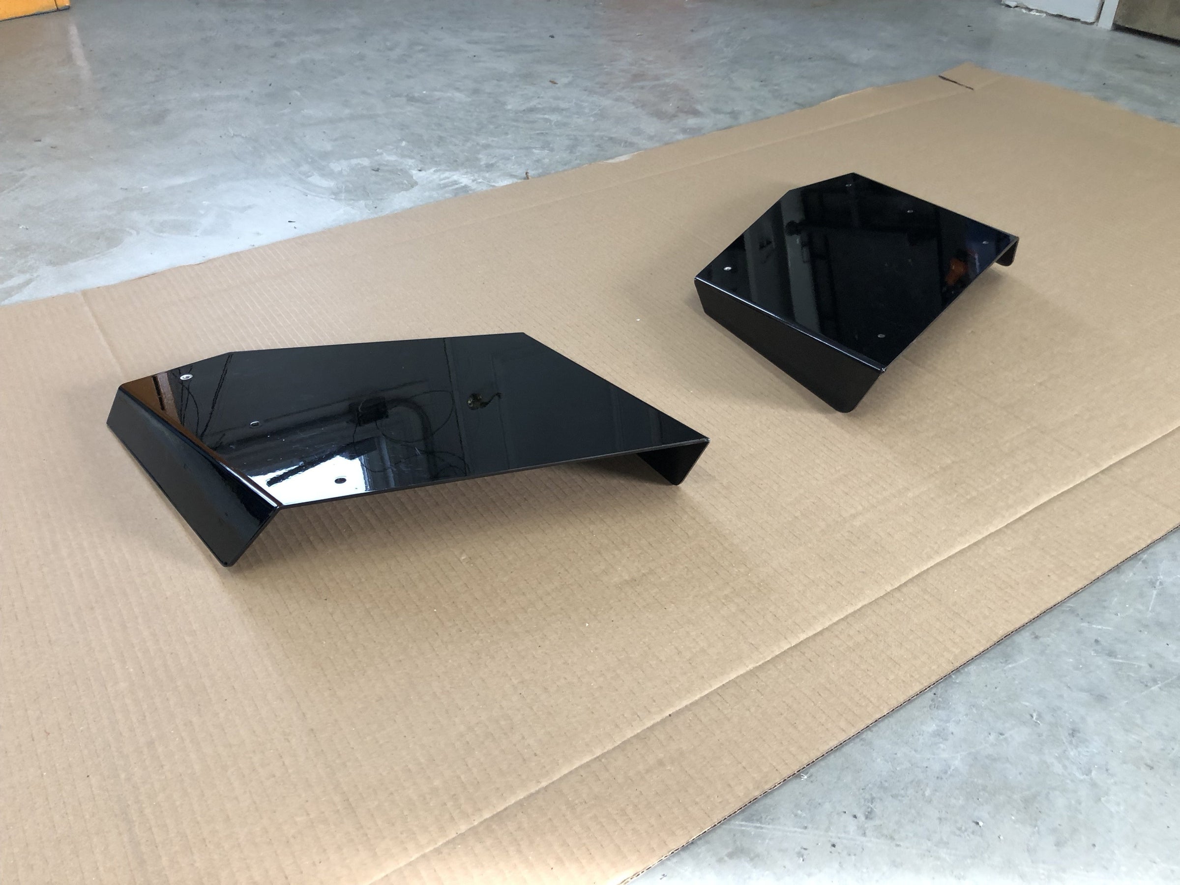 Aluminum Rear Diffuser - Sides Only (Universal)