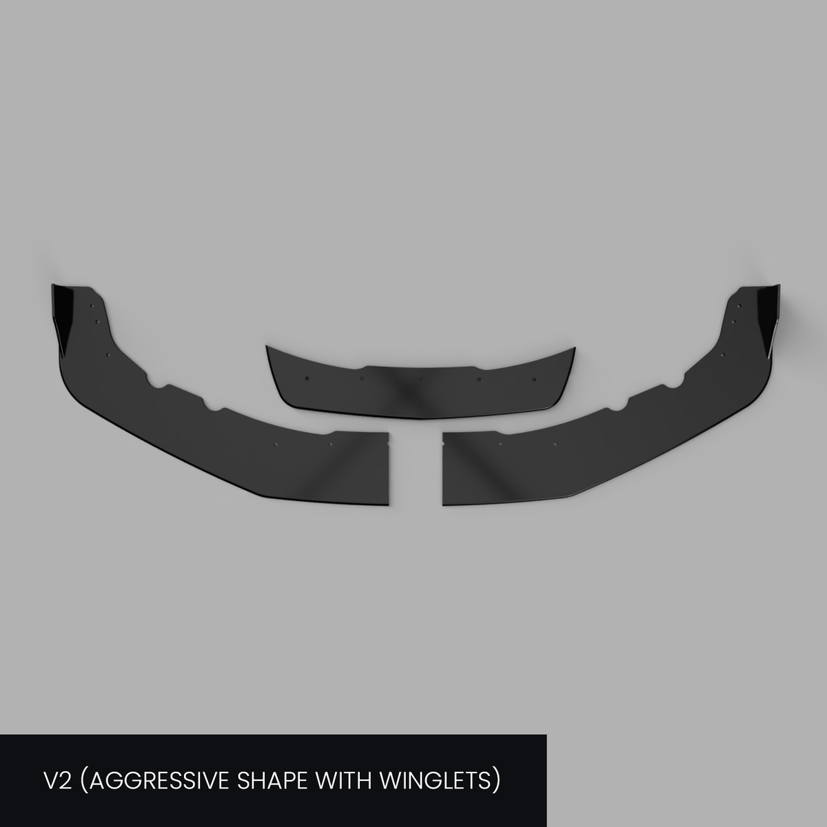 Front Splitter (3 Pcs) - Acura TLX A-SPEC/BASE 2021-2026