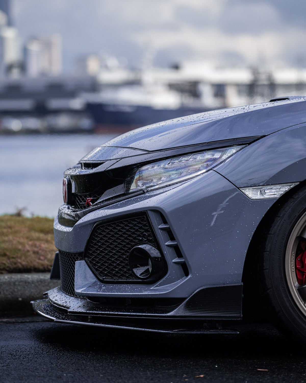 Front Splitter - Honda Civic Type R FK8 2017-2021