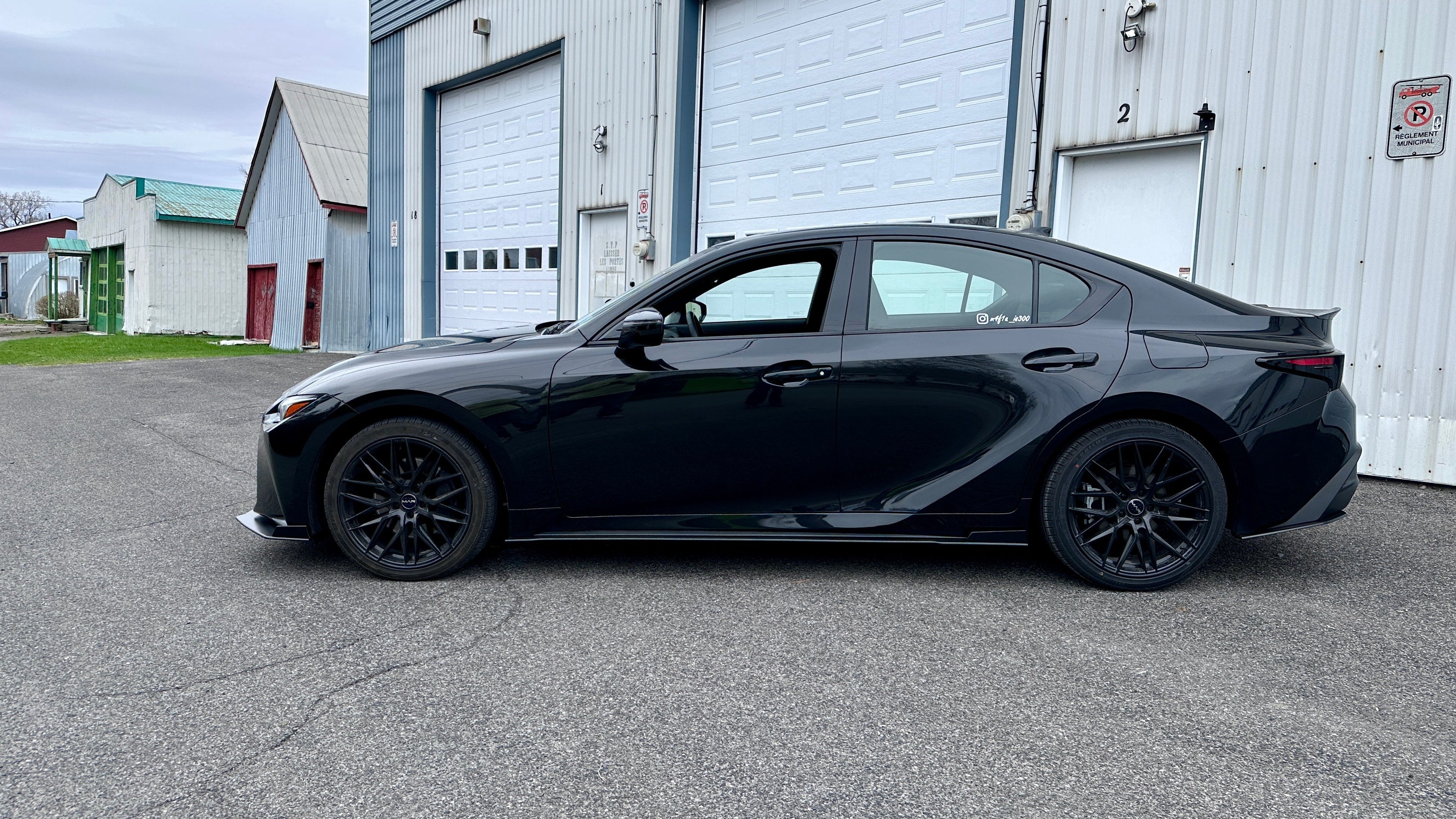 Front Splitter - Lexus IS 300/350 2021–2025