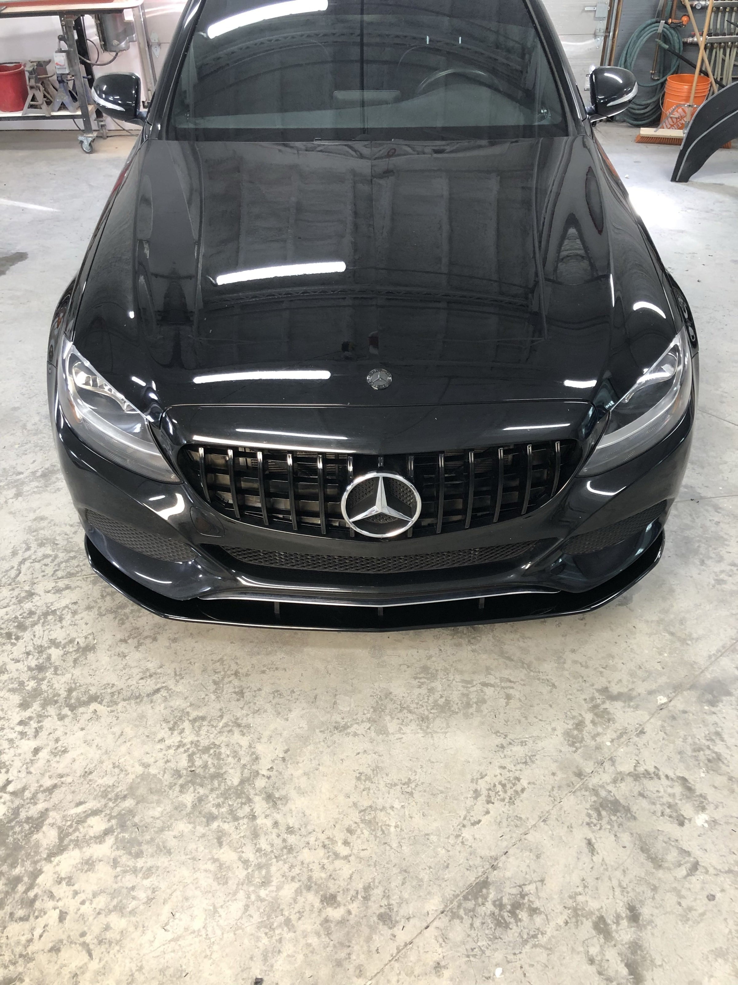 Front Splitter - Mercedes C300 15-20