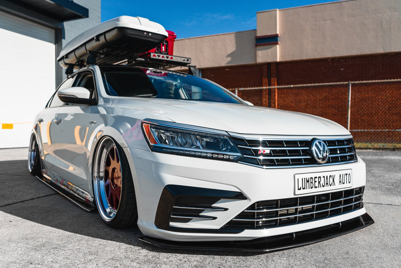 Front Splitter - Volkswagen Passat 2016-2021