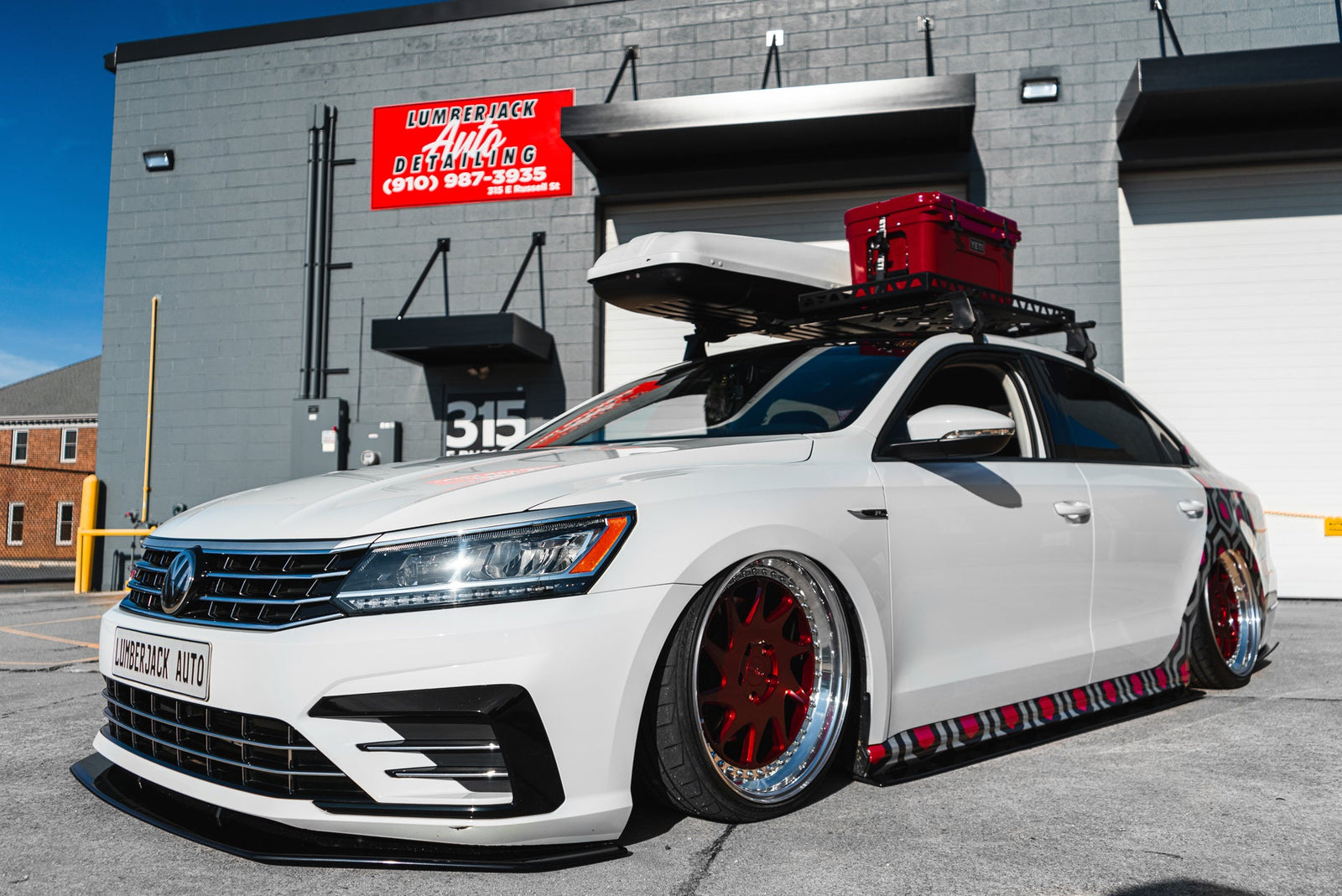 Front Splitter - Volkswagen Passat 2016-2021