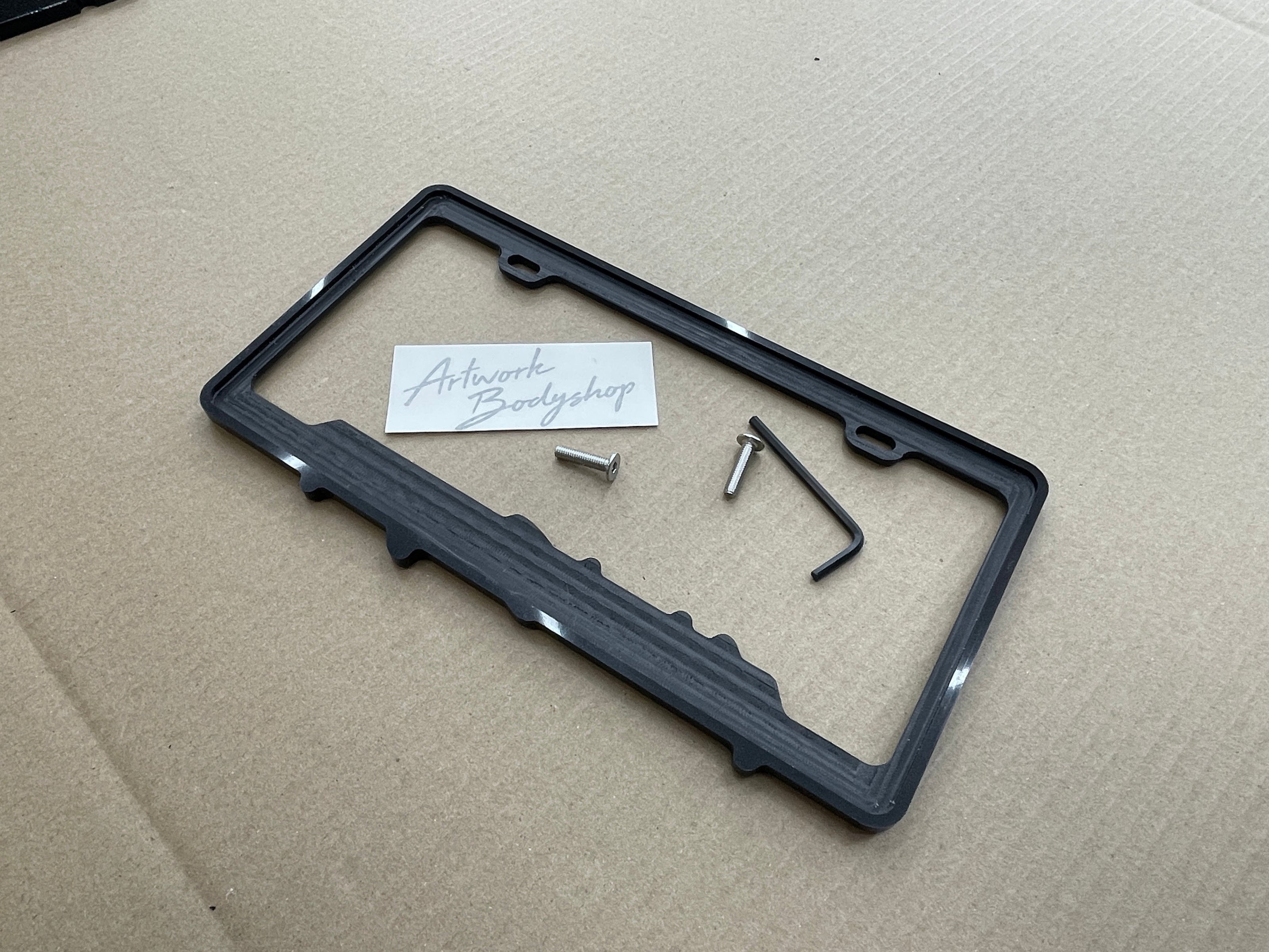 Licence Plate Frame - Artwork Bodyshop