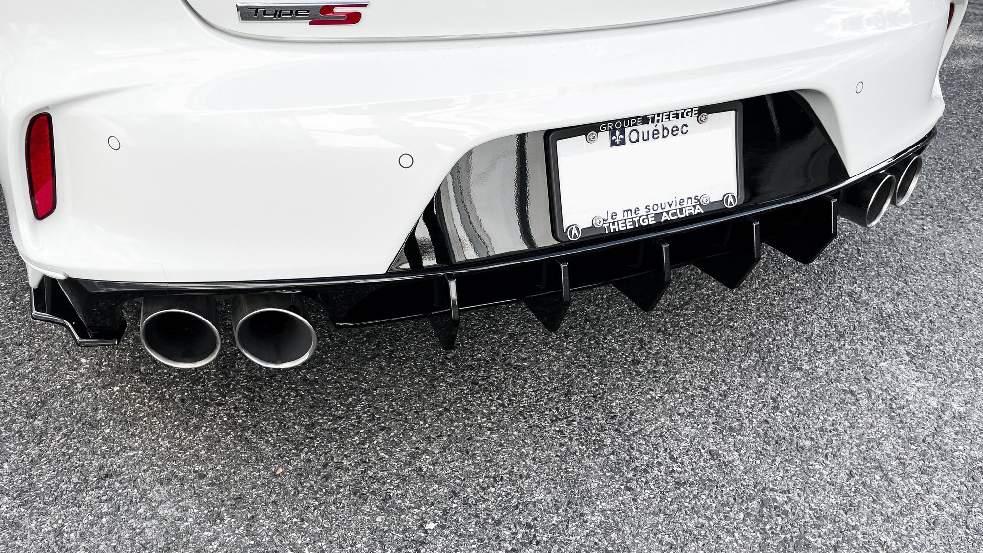 Rear Diffuser - Acura TLX TYPE-S 2021-2024