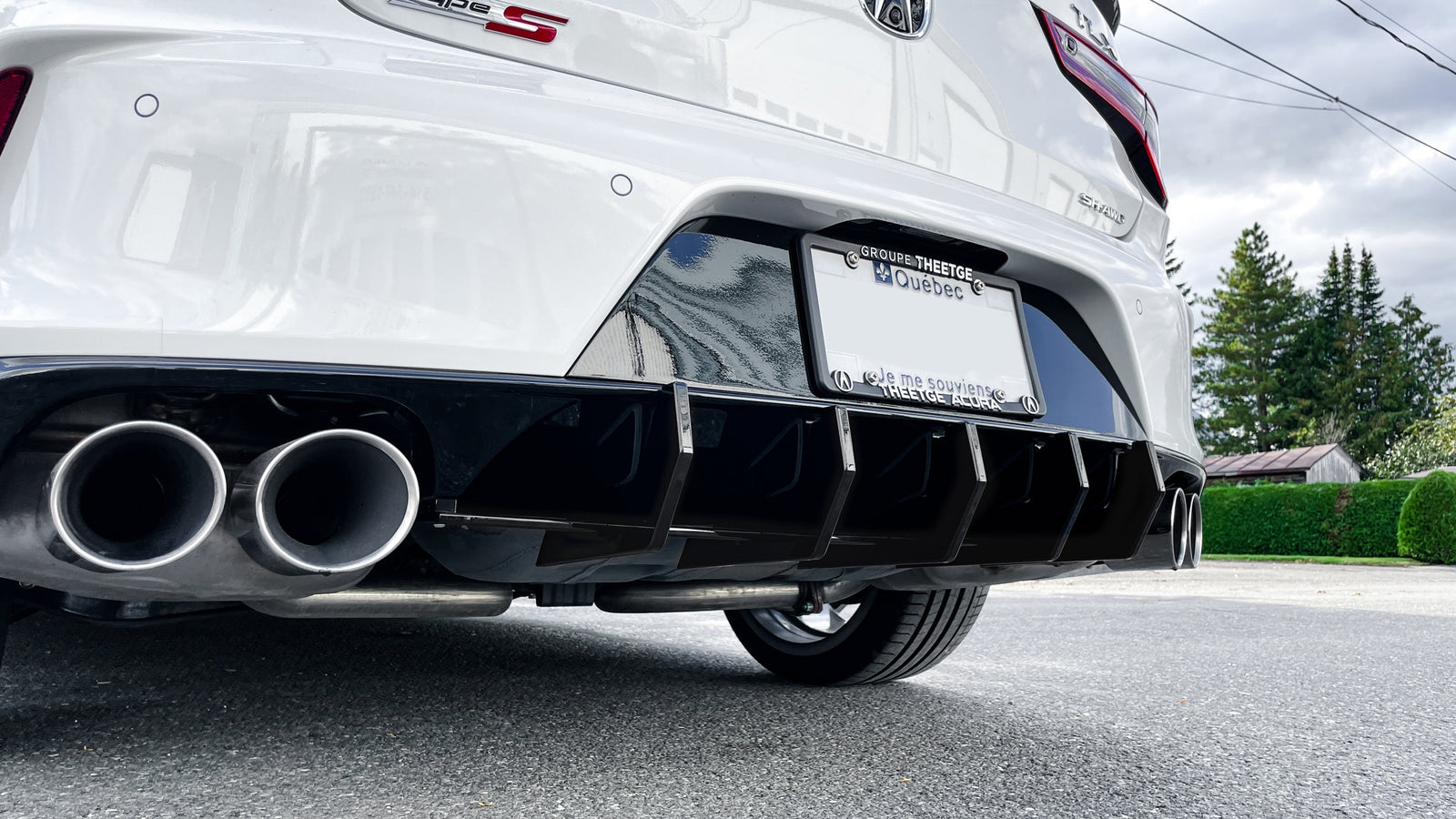 Rear Diffuser - Acura TLX TYPE-S 2021-2024