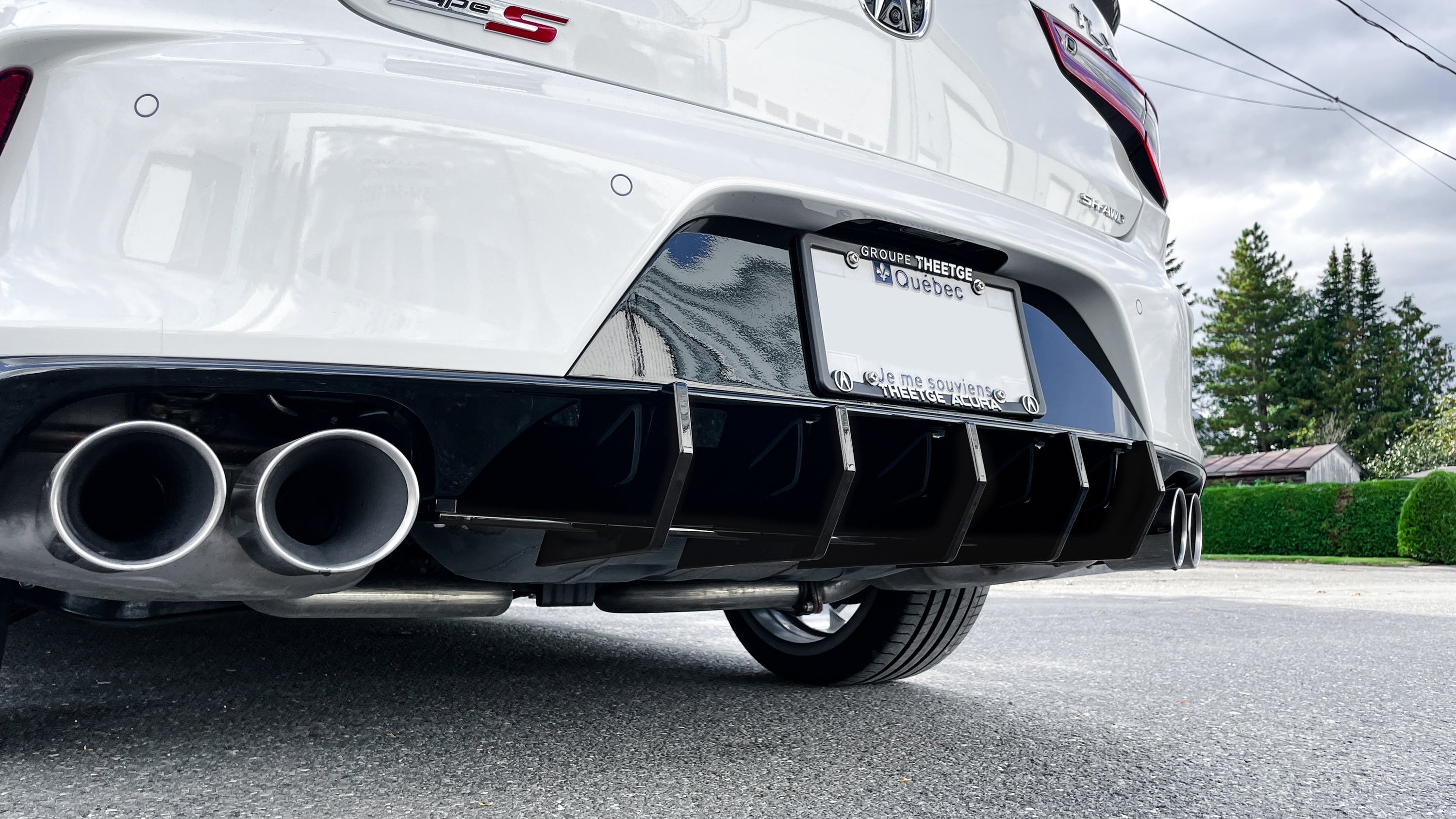 Rear Diffuser - Acura TLX TYPE-S 2021-2024