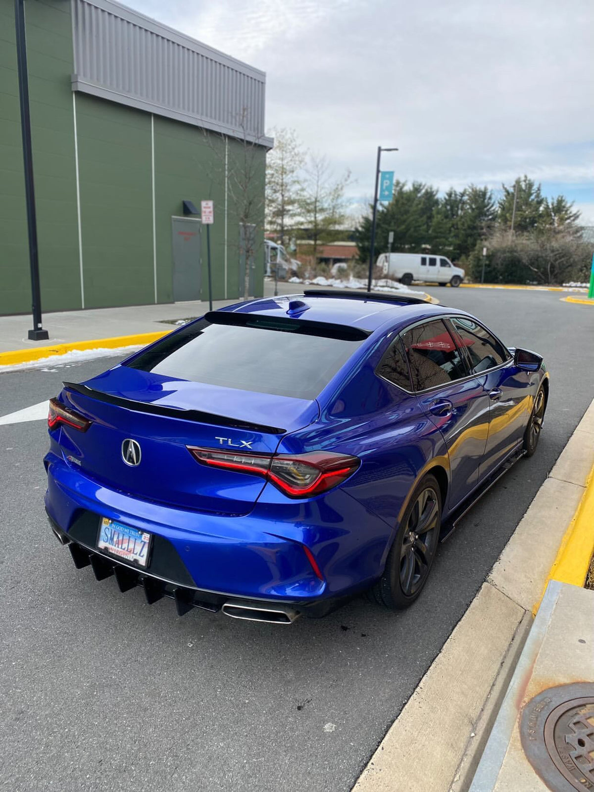 Rear Diffuser - Acura TLX A-SPEC/BASE 2021-2023