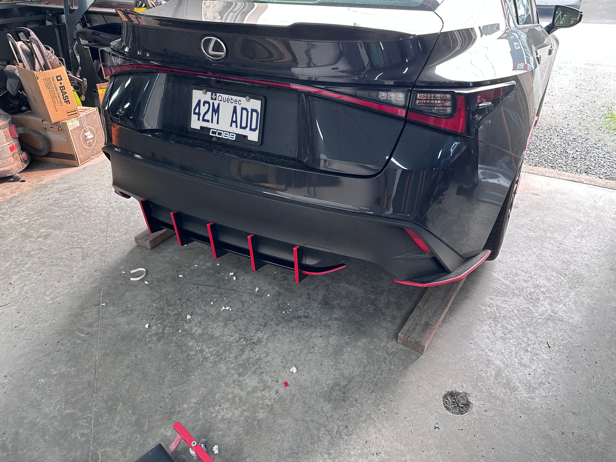 Rear Diffuser - Lexus IS 300 2021-2025
