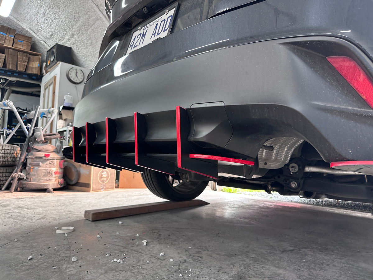 Rear Diffuser - Lexus IS 300/350 2021-2023