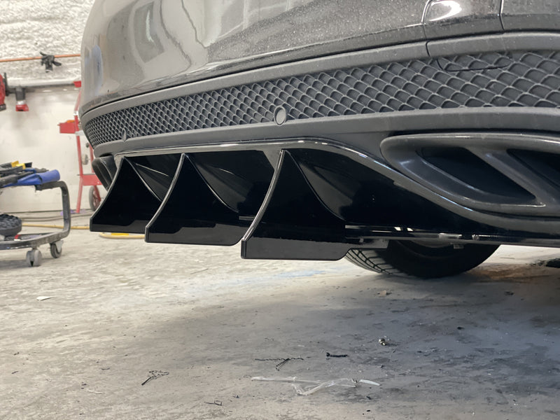 Rear Diffuser - Mercedes C300 15-18 – Artwork Bodyshop Inc.