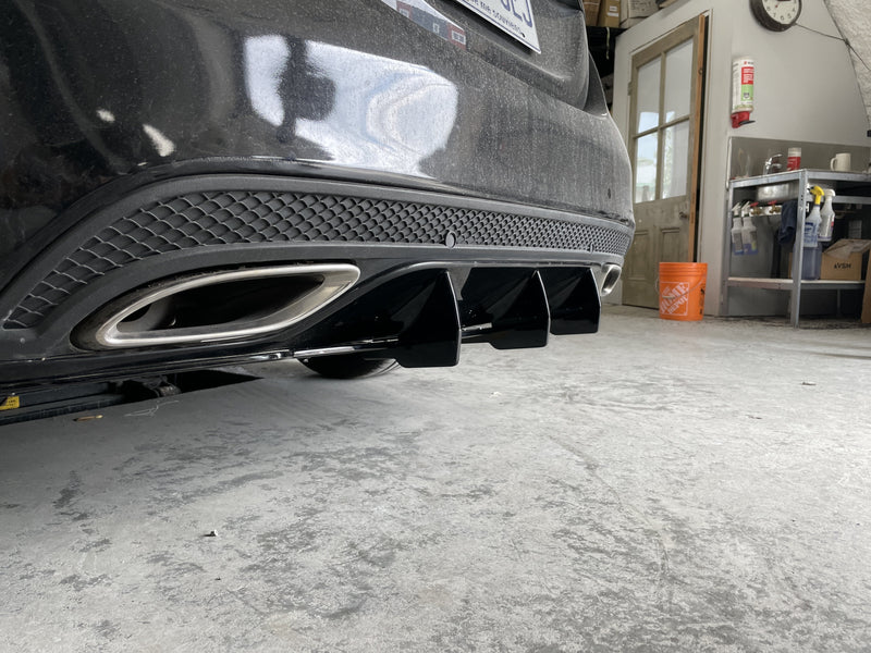 Rear Diffuser - Mercedes C300 15-18 – Artwork Bodyshop Inc.
