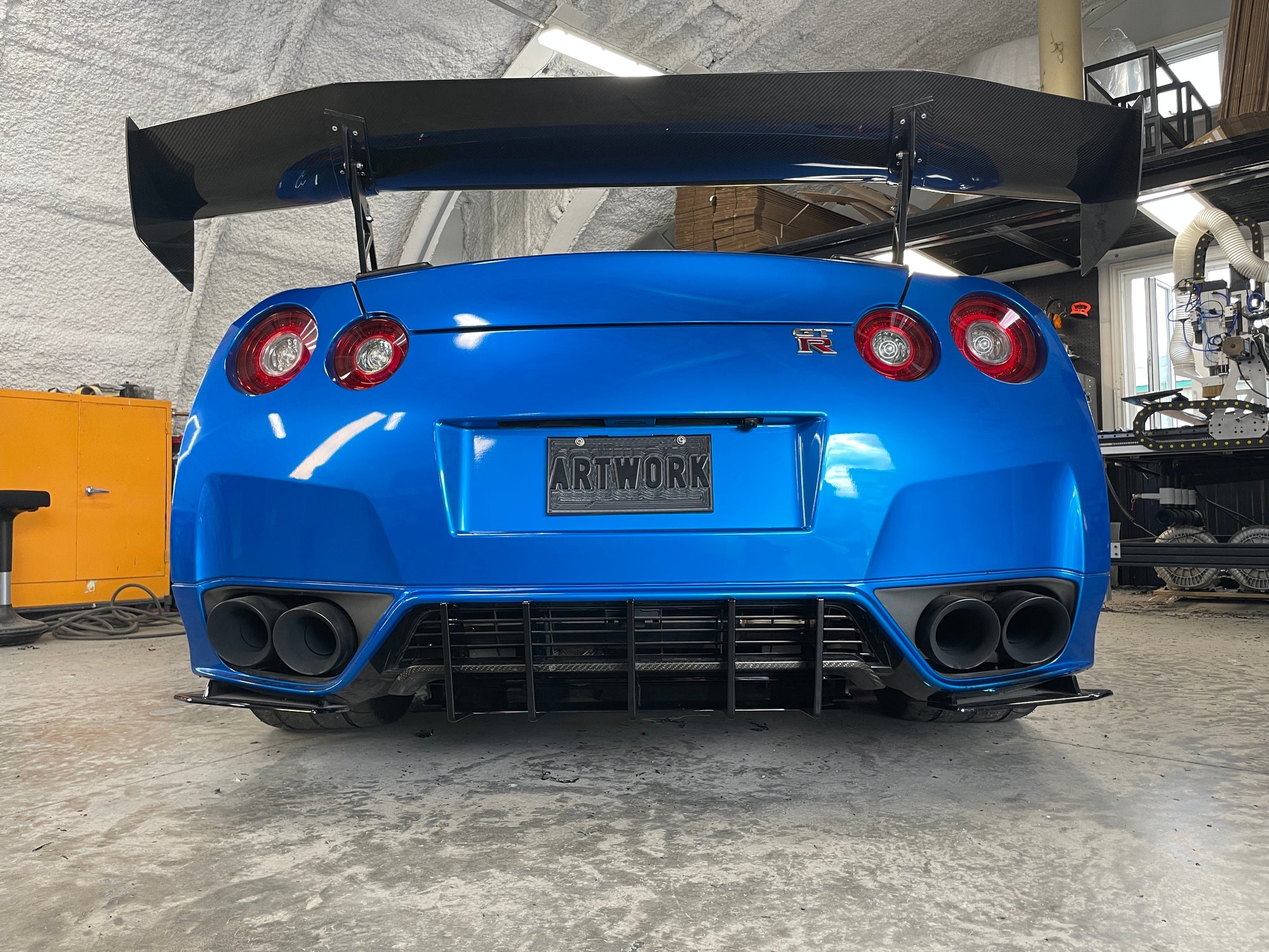 Rear Diffuser - Nissan GT-R R35 08-16