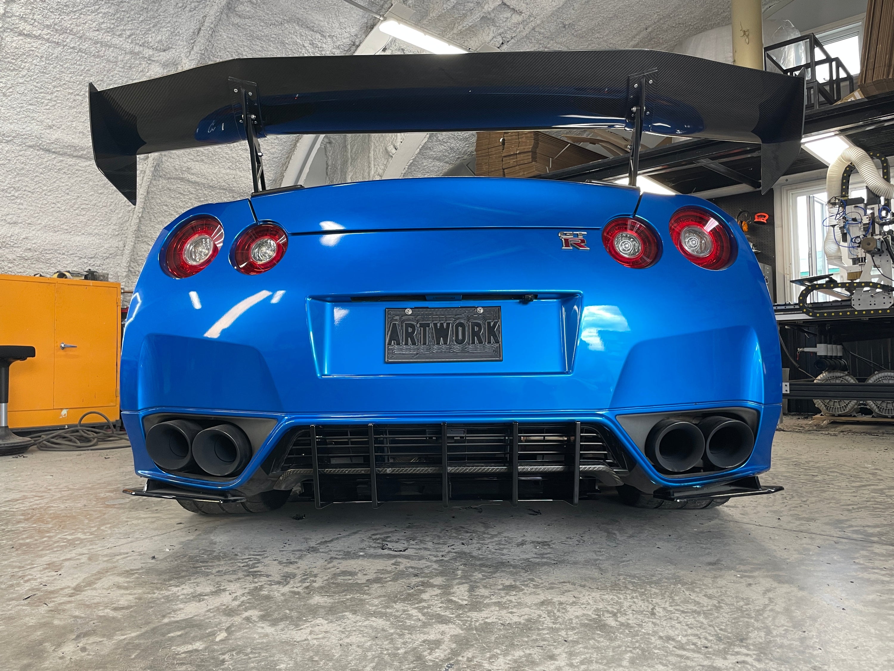 Rear Diffuser - Nissan GT-R R35 08-16