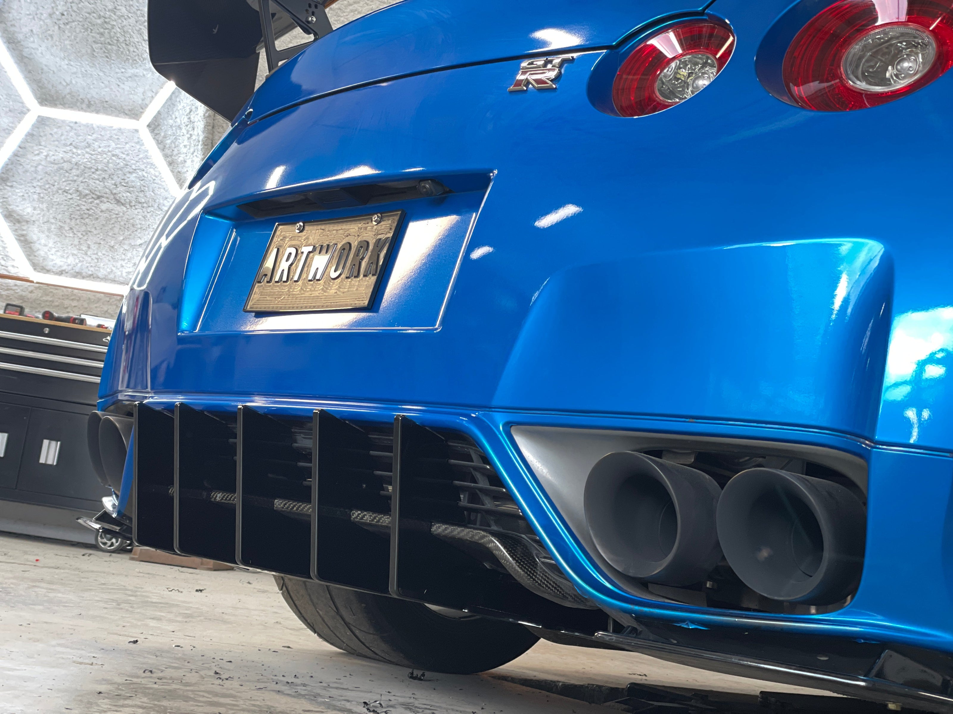 Rear Diffuser - Nissan GT-R R35 08-16