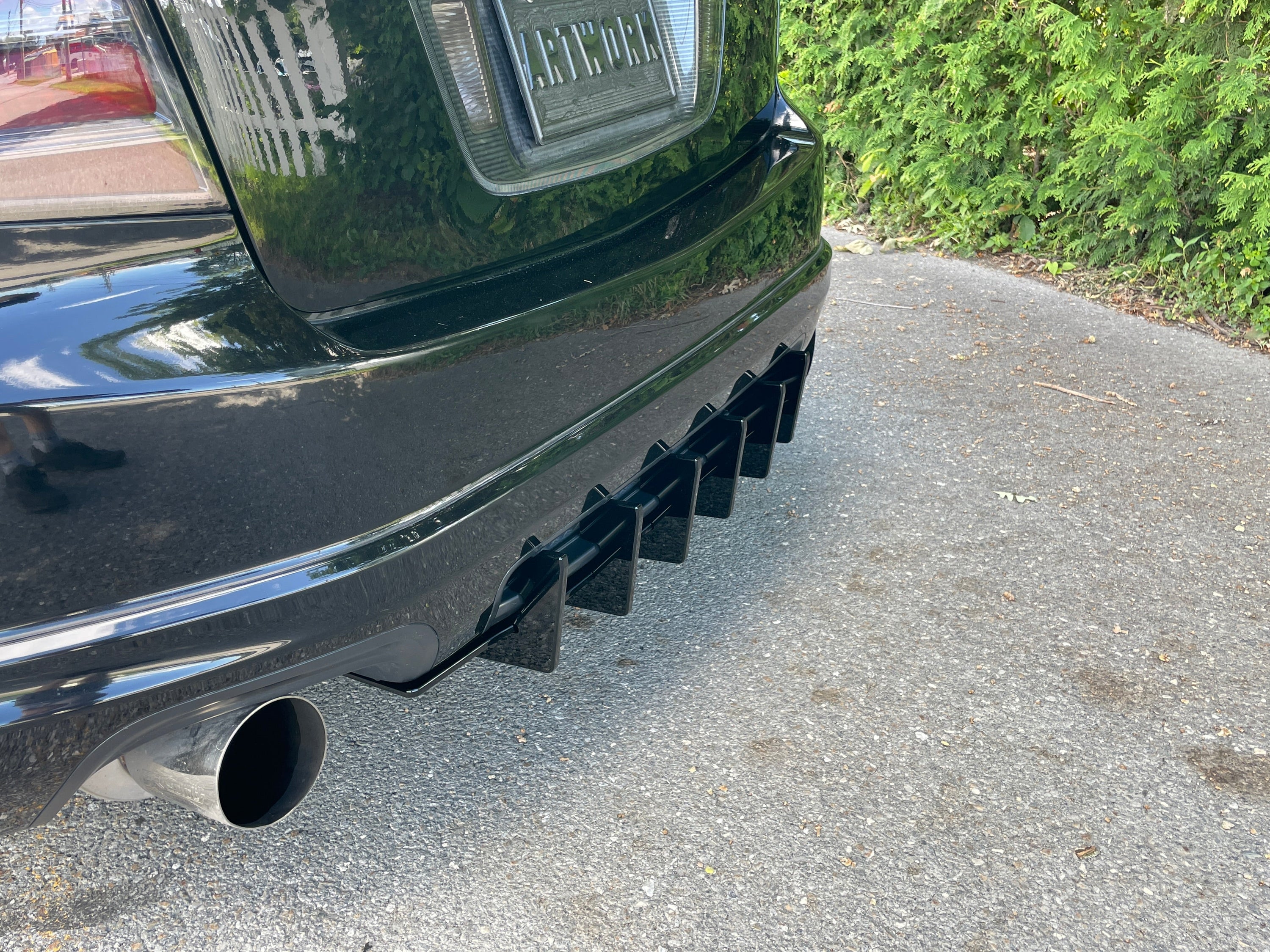 Rear Diffuser V2 (Aggressive) - Acura TL 2004-2008