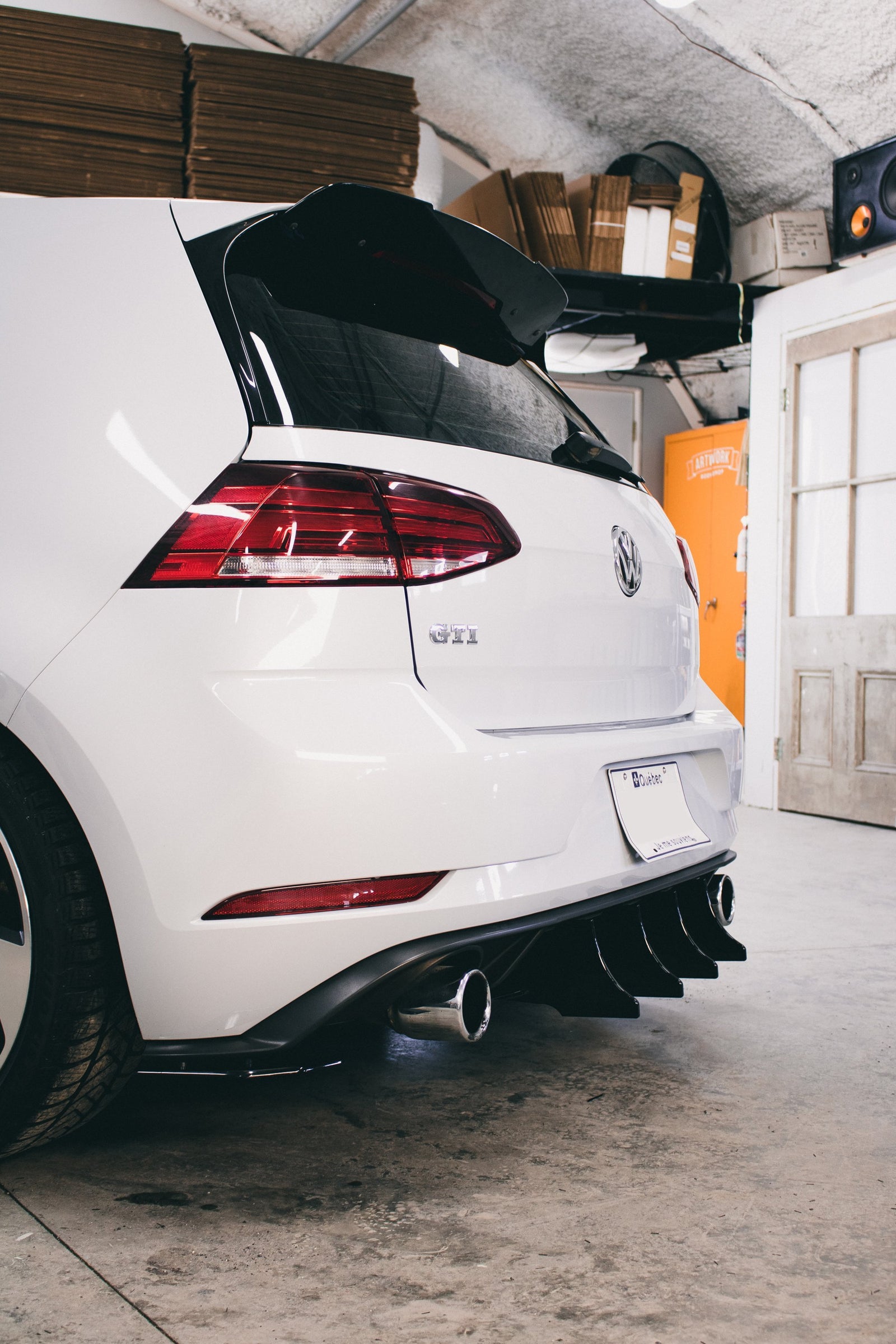 Rear Diffuser - Volkswagen Golf GTI MK7.5