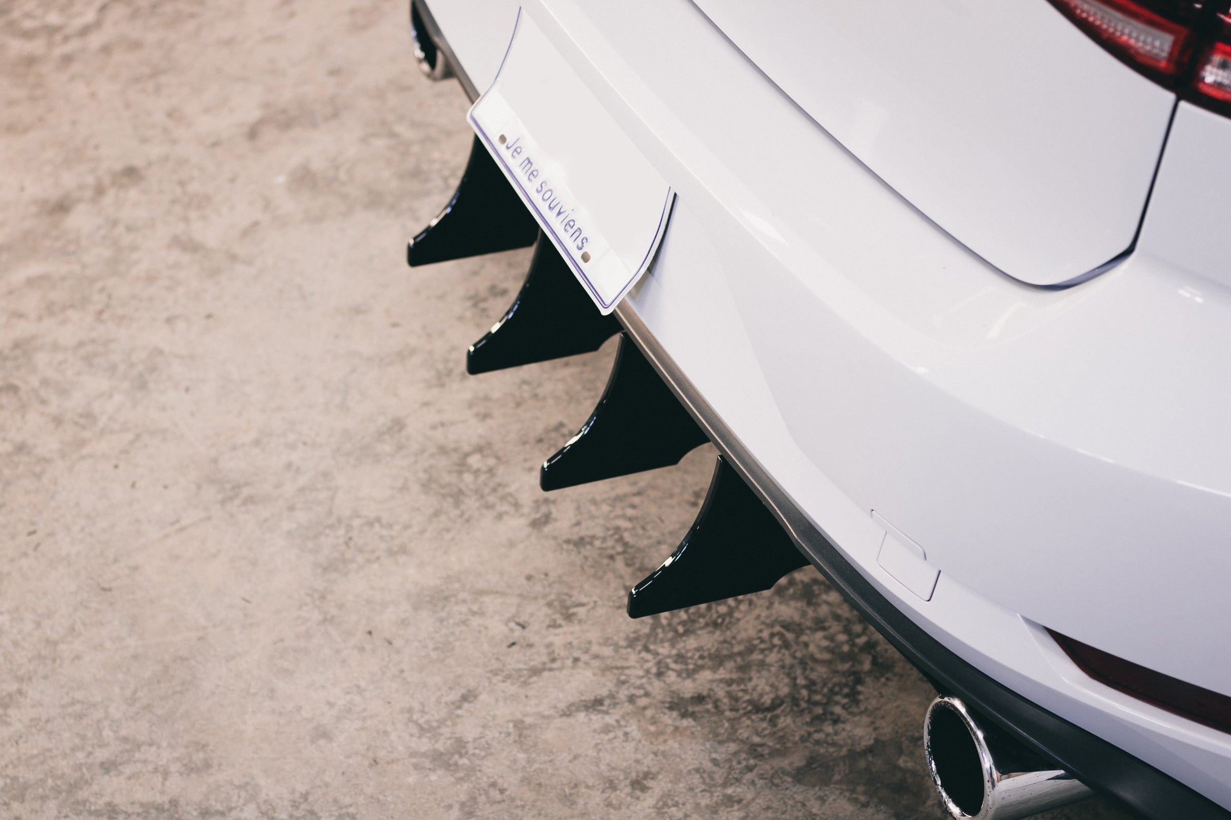 Rear Diffuser - Volkswagen Golf GTI MK7.5