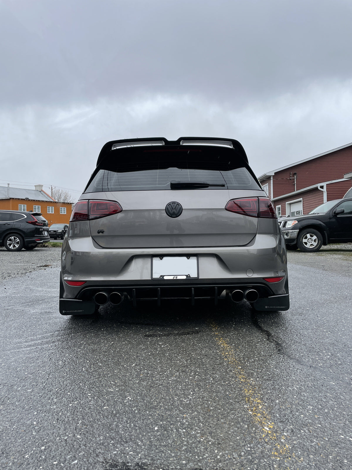 Rear Diffuser - Volkswagen Golf R MK7
