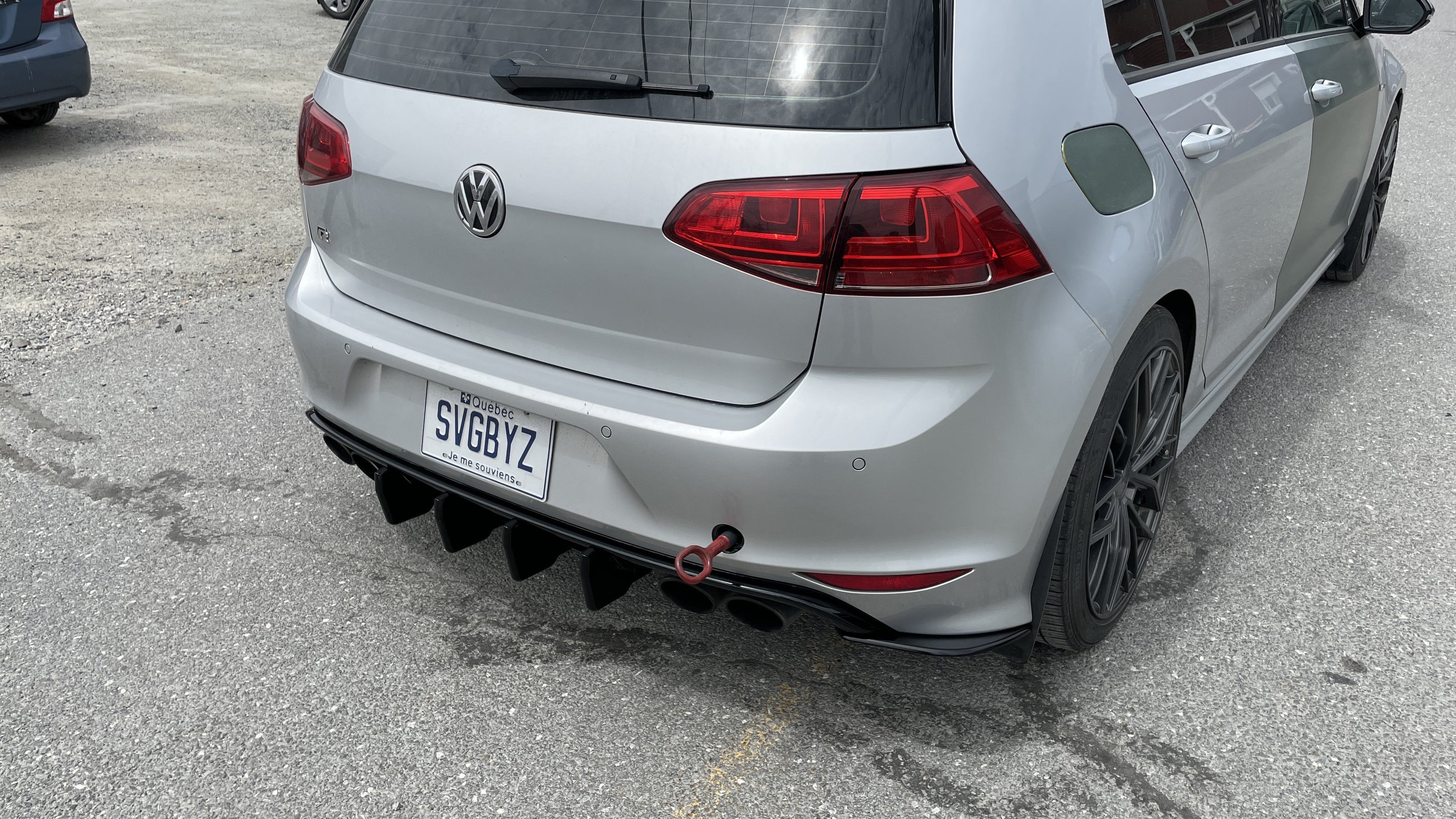 Rear Diffuser - Volkswagen Golf R MK7