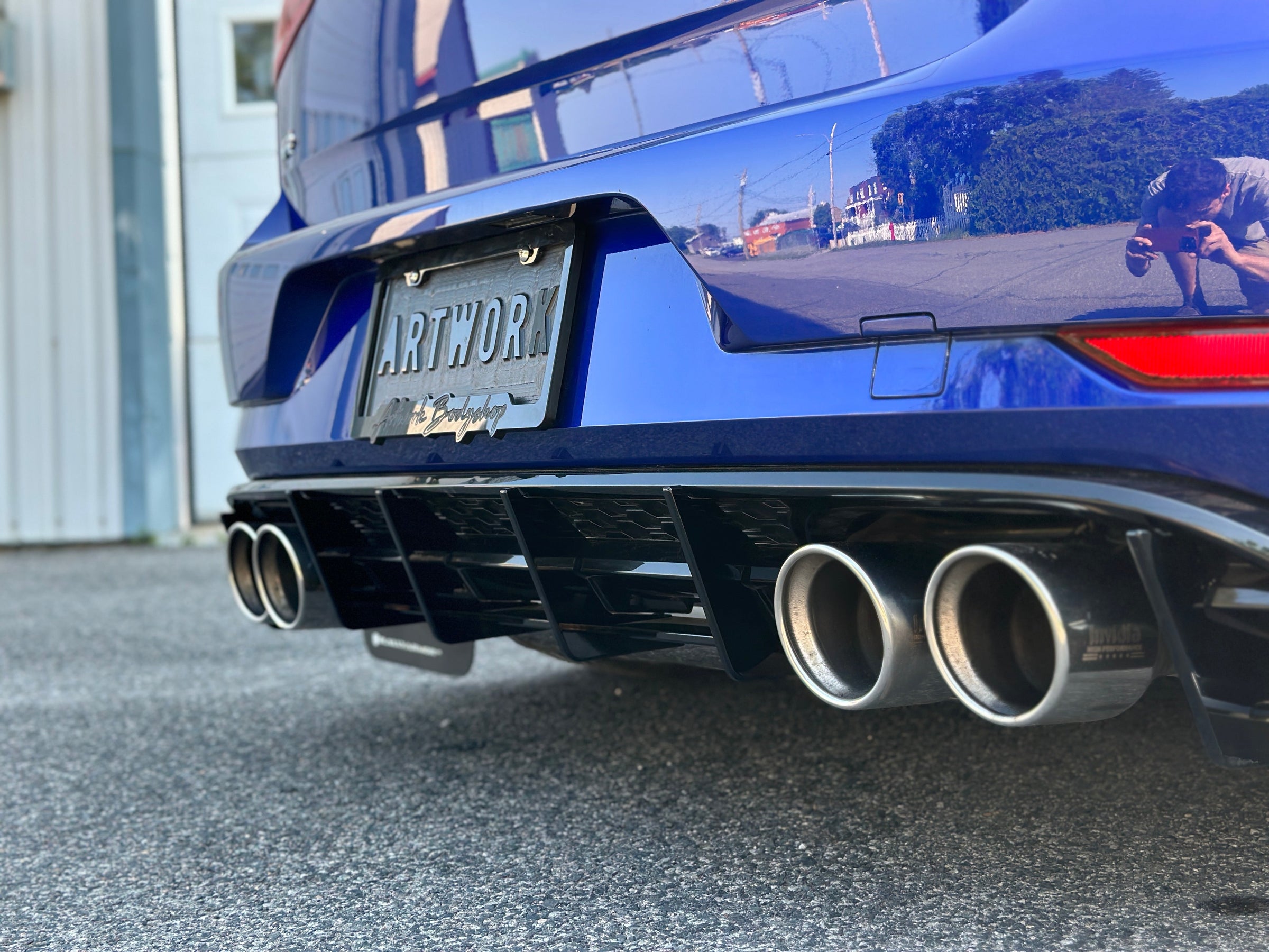 Rear Diffuser - Volkswagen Golf R MK7.5