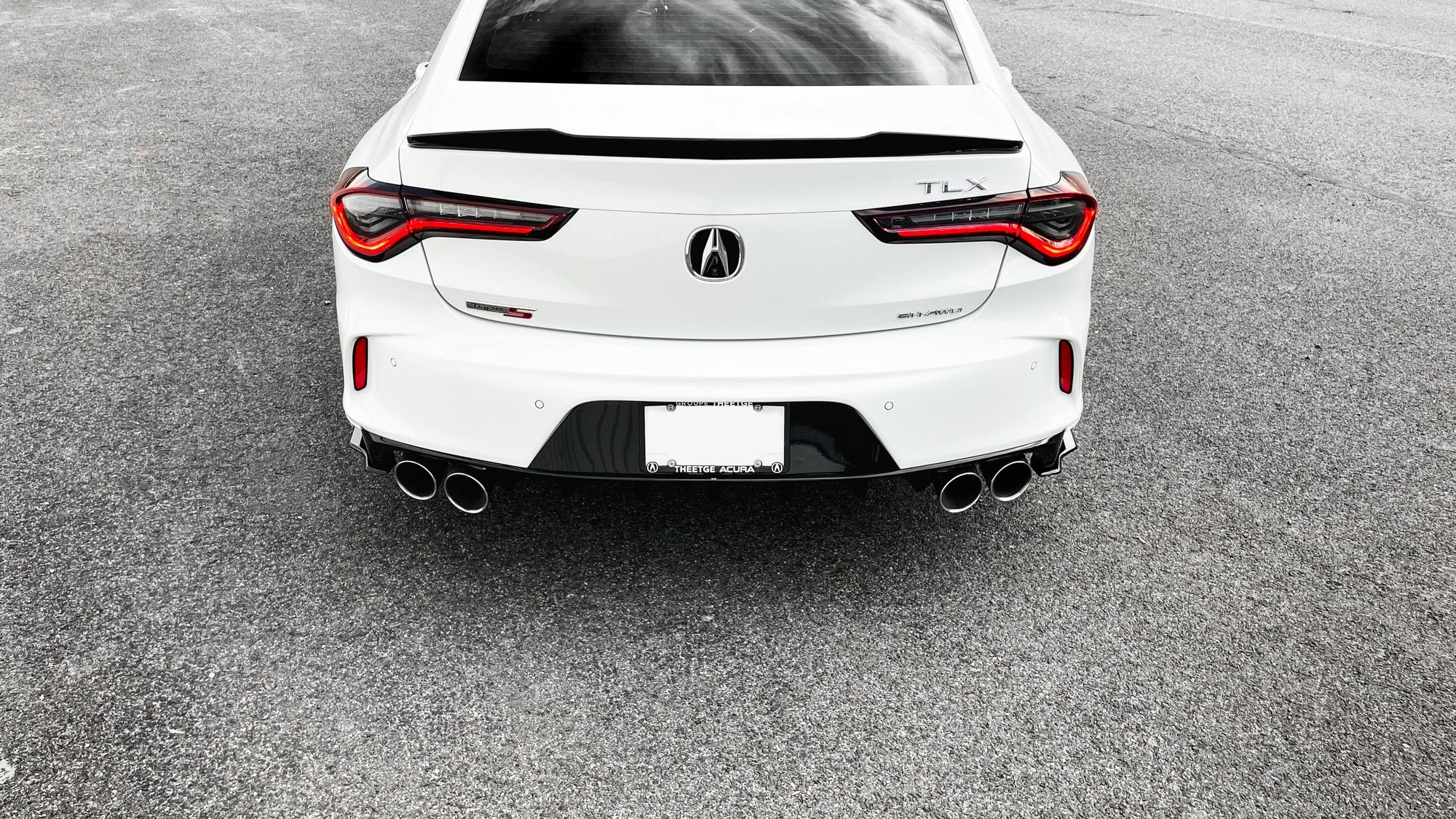 Rear Spats - Acura TLX TYPE-S 2021-2024