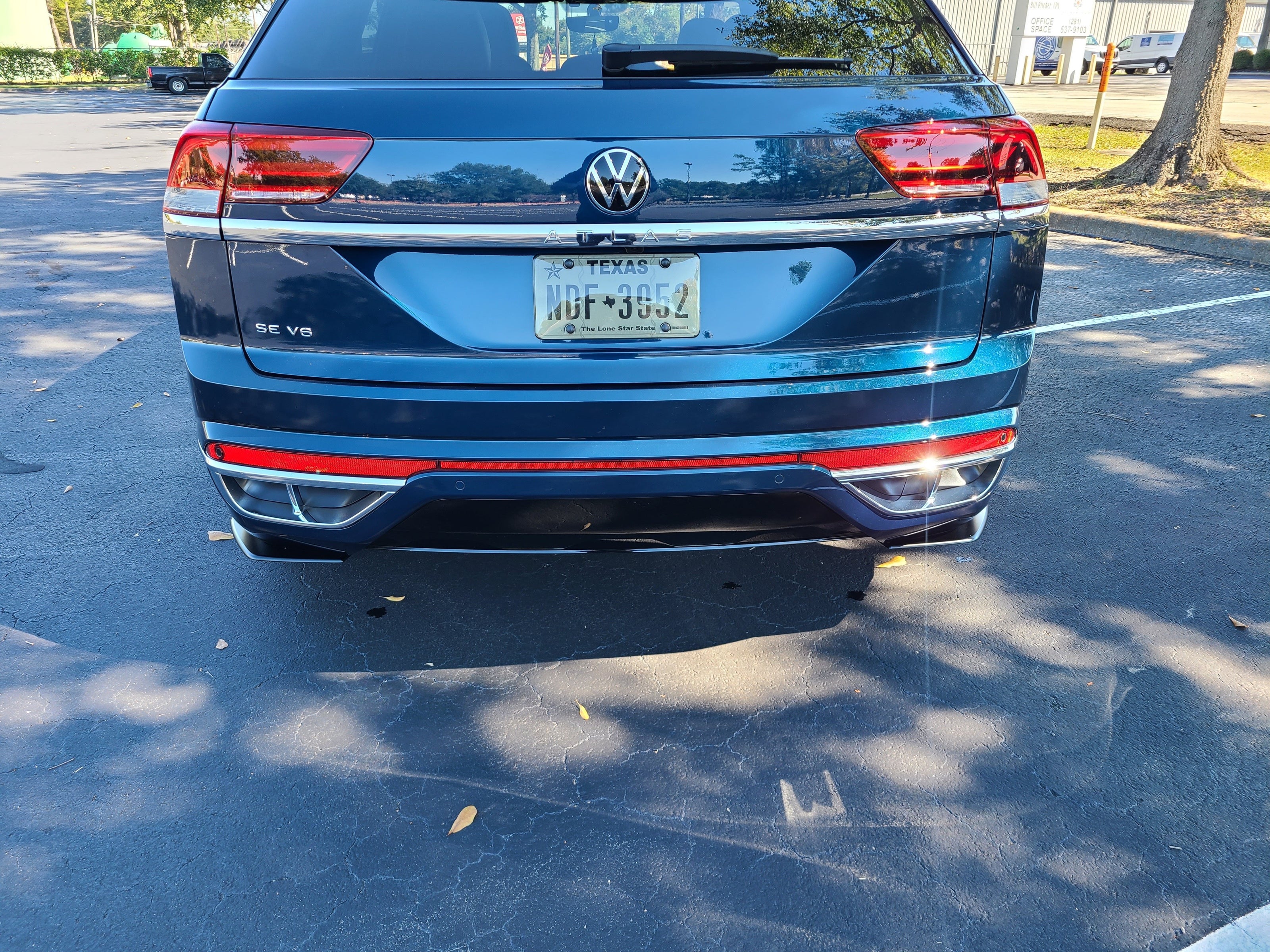 Rear Spats - Volkswagen Atlas Cross Sport 2020-2023