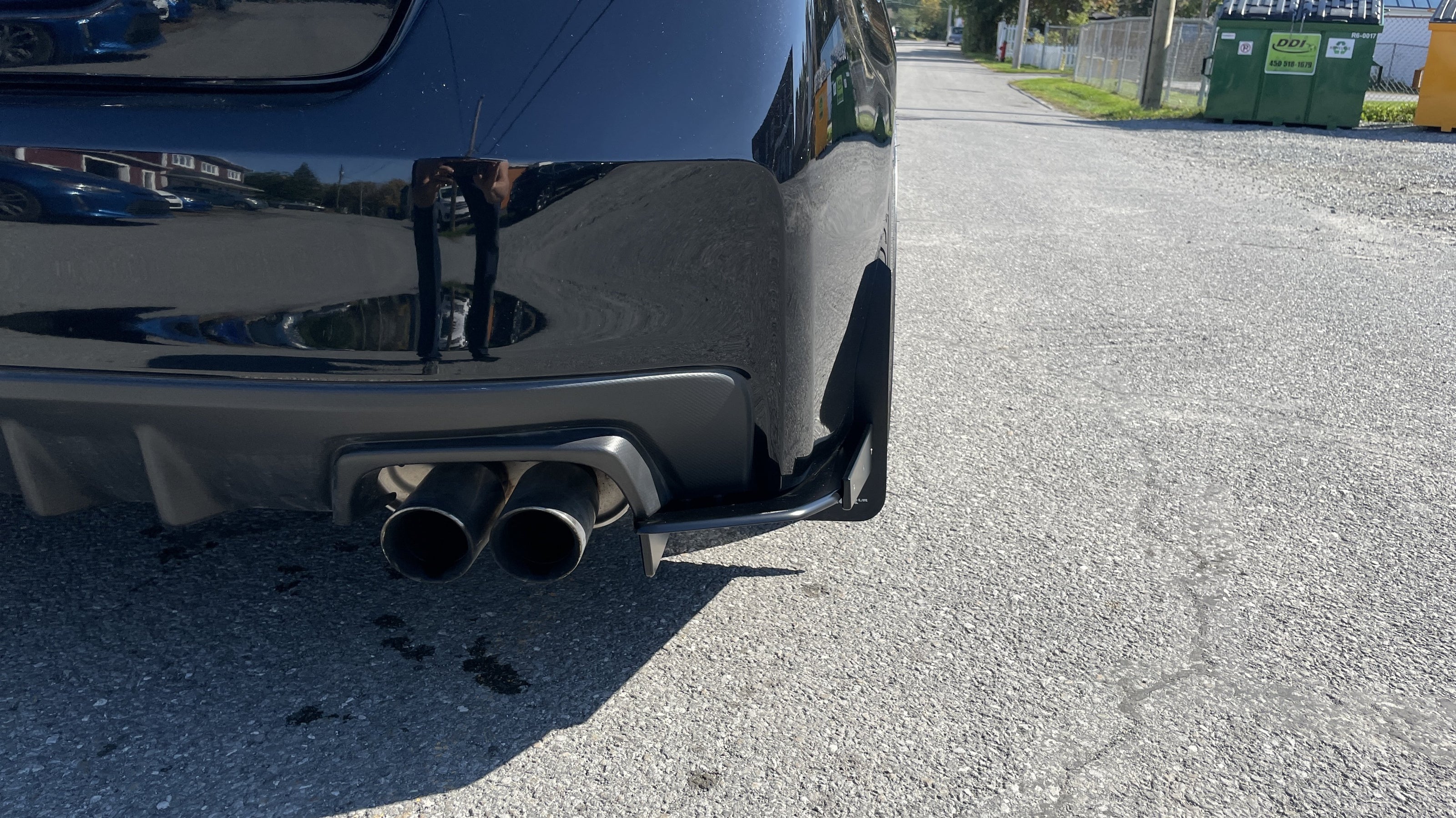 Side Rear Diffusers (Pair) - Subaru WRX/STI 14-20