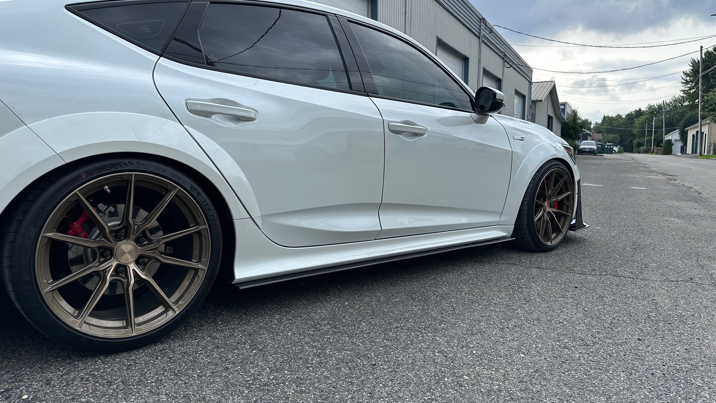 Side Splitters - Acura Integra Type S 2024 – Artwork Bodyshop Inc.
