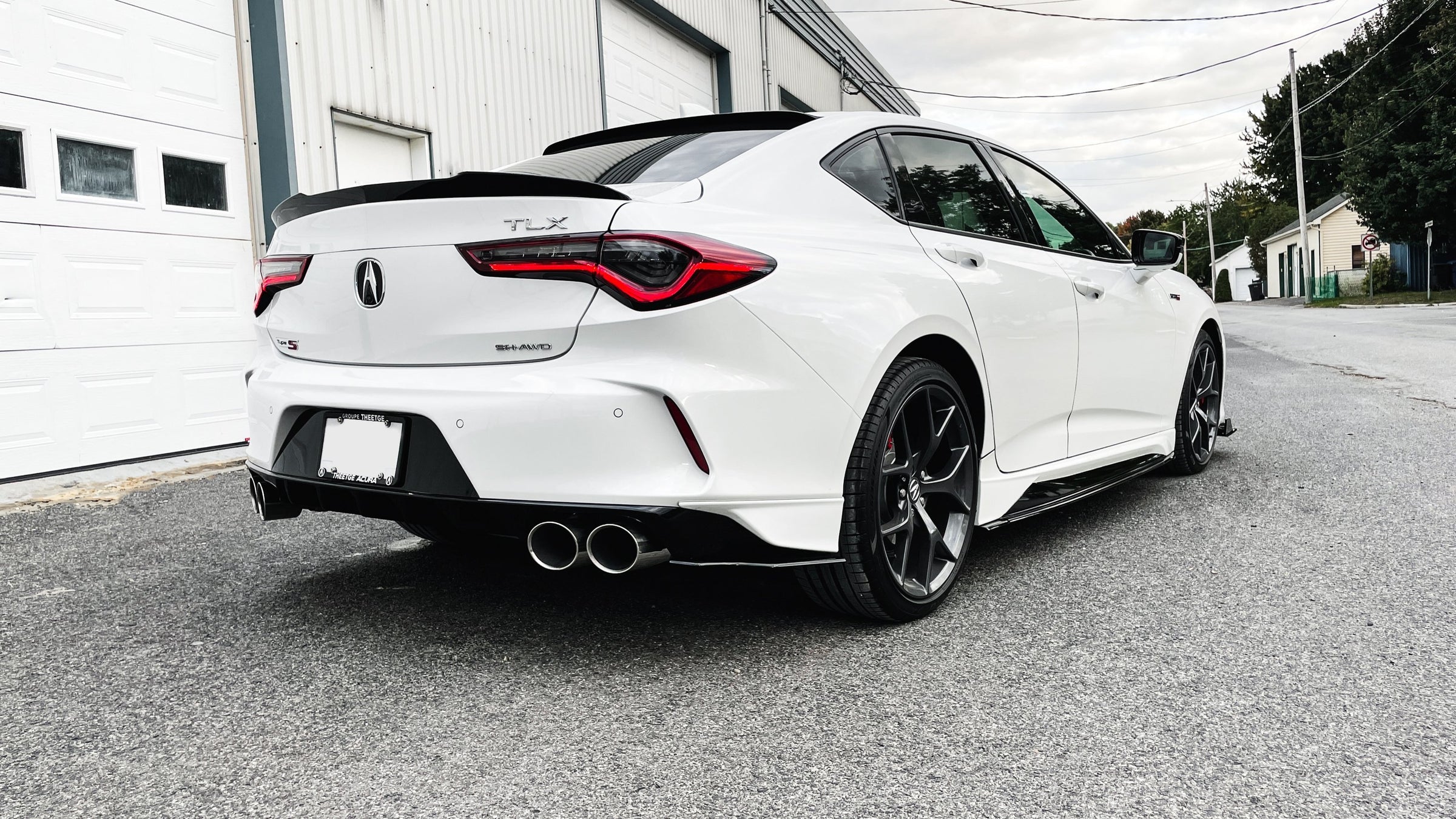 Side Splitters - Acura TLX 2021-2024 (W/ Aero Package)